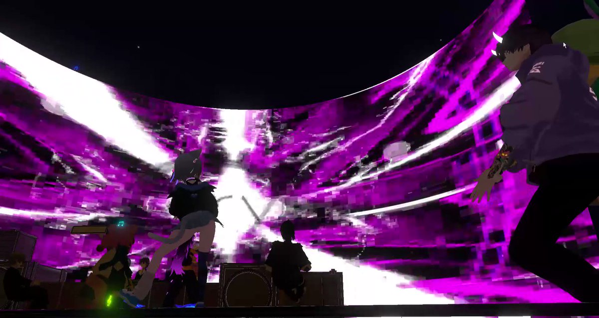 VRChat DJイベント動画 - posfie