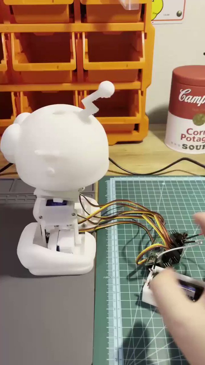 Toon Robotics On Twitter Walking Test Fusion360 3dprinter Robot Robotics Raspberrypi