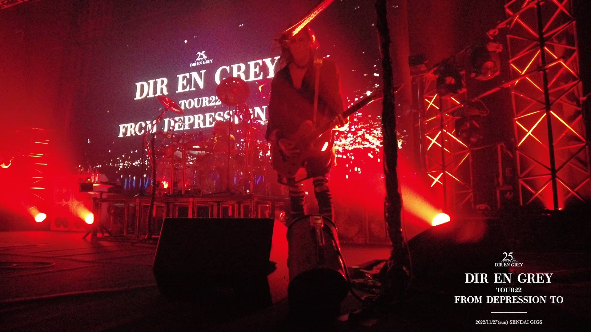 DIR EN GREY on Twitter: "[ THANK YOU SENDAI !! ] DIR EN GREY 25th Anniversary TOUR22 FROM ...