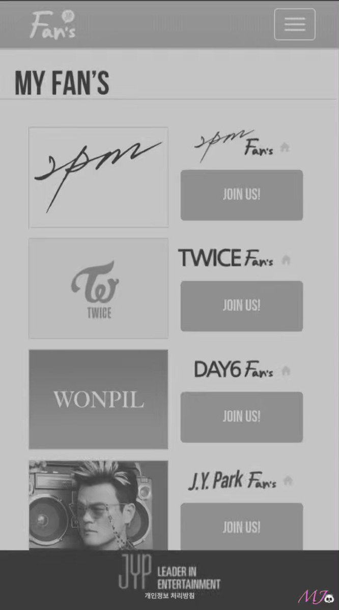 MJpanda 🕑 on Twitter: "💗 ️💙💛個人FC JYP Fan's登録手順 ⚠️公式FC認証手続きの期間や方法は2PM Fan's(http://fans.jype.com ...
