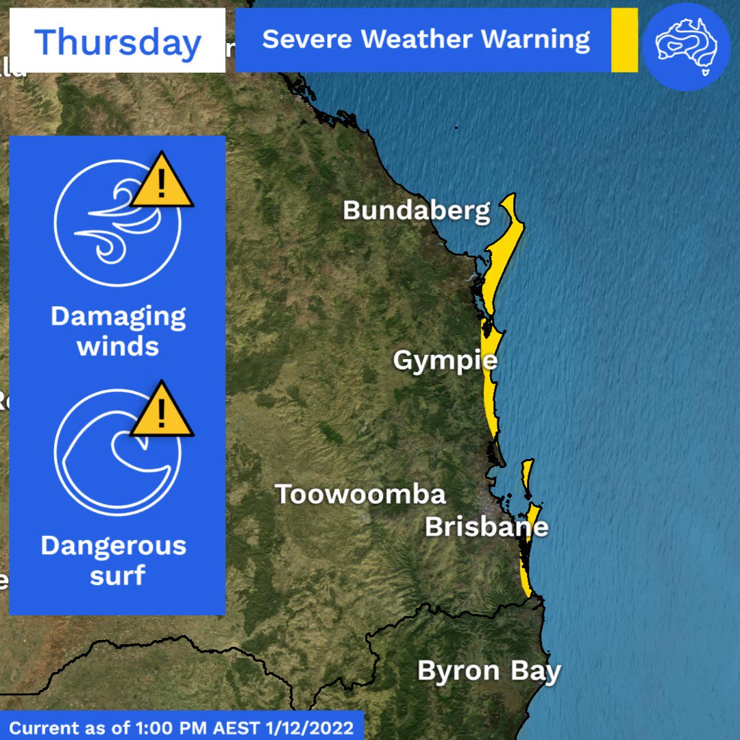 Queensland Ambulance On Twitter Rt Bom Qld ⚠️severe Weather