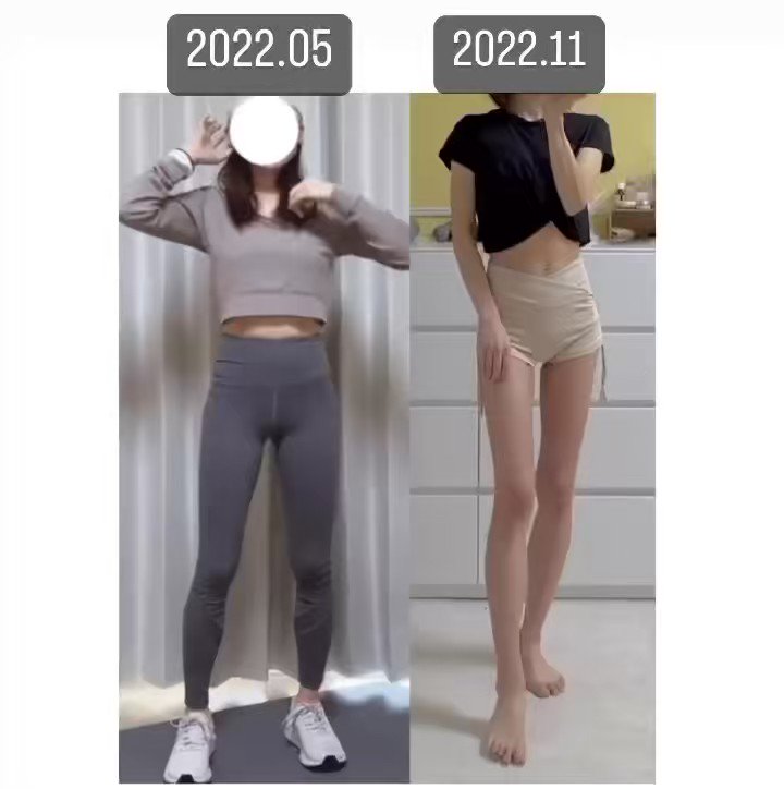 ゆちゃん｜毎日酒飲みプチトレ脚やせ研究51→37kg on Twitter: "プチトレ半年と食事改善4ヶ月続けてたらめちゃくちゃ身体変わってた... https://t.co ...