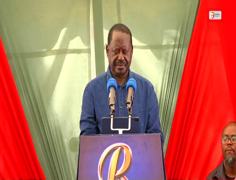 Hot 96 FM Kenya on Twitter: "Azimio leader Raila Odinga announces two rallies set for December 7 ...