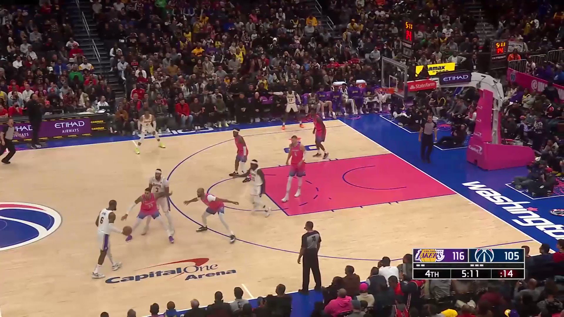 NBA on Twitter: "🔥 ANTHONY DAVIS HAS 48 PTS ON THE NBA APP 🔥 Reach up and slam it down AD! 📲 ...