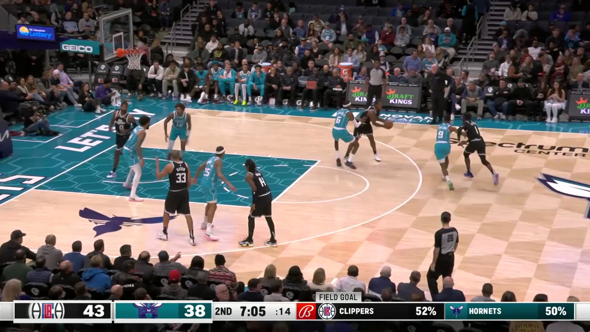 NBA on Twitter: "Oh Mann! Terance Mann cleans up the glass with a putback. 📲 https://t.co ...