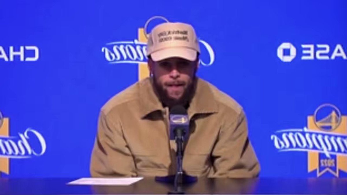 TheWarriorsTalk on Twitter: "Stephen Curry on the doctored viral video of him hitting 5 full ...