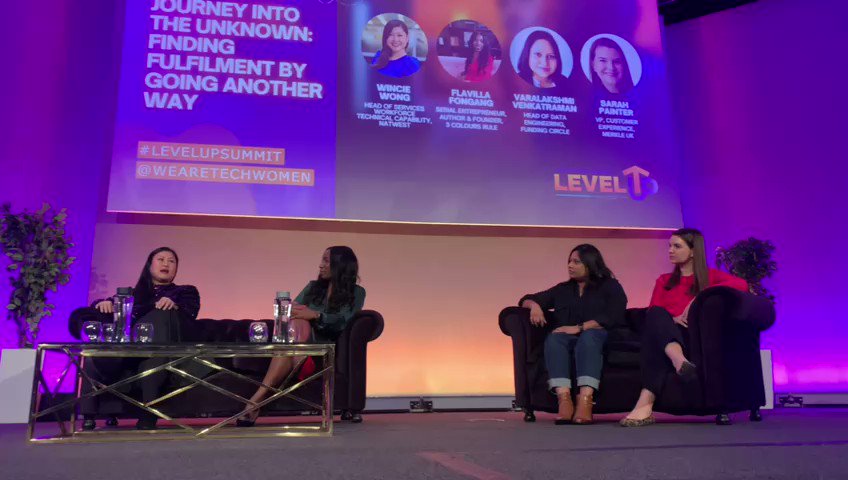 WeAreTechWomen on Twitter: "NEXT UP! Four trailblazing entrepreneurs take the stage at # ...