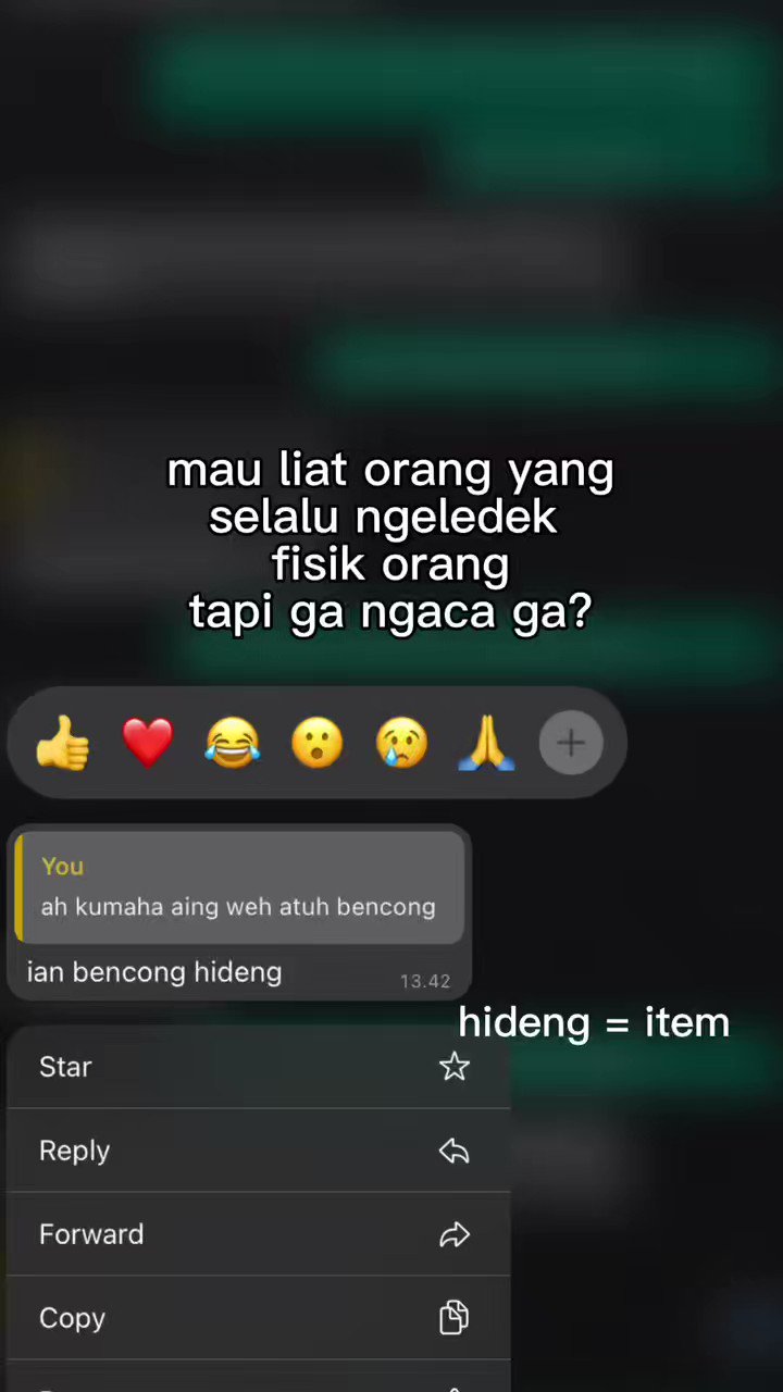 egin on Twitter: "omongannya tinggi tapi ga sebanding, selalu ngerendahin orang tanpa tau ...