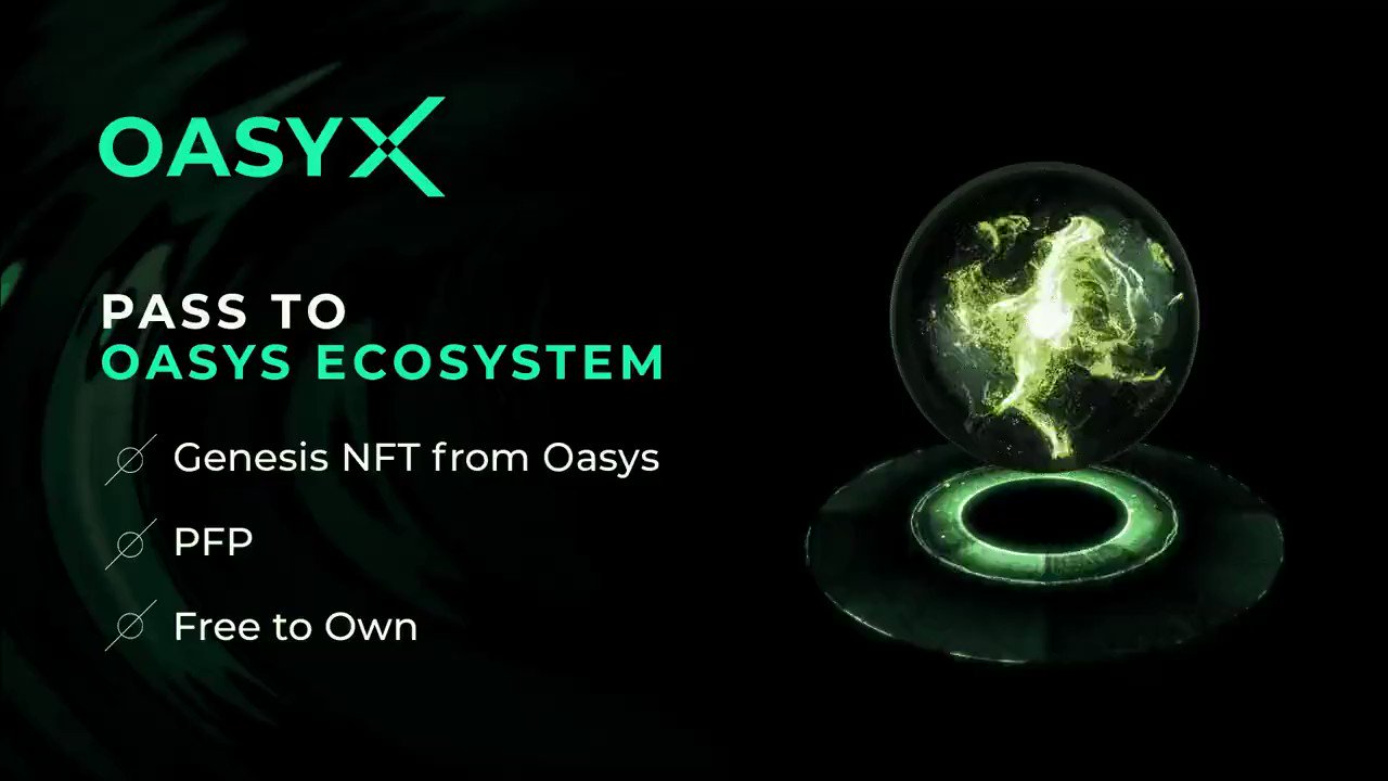 OASYX on Twitter: "We are excited to announce #OASYX, the first-ever NFT supervised by Legendary ...