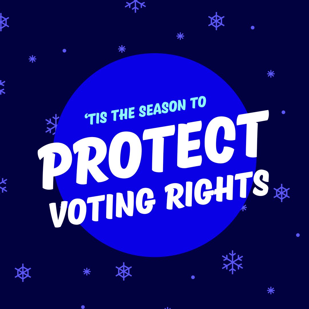 Democracy Docket on Twitter: " ️'Tis the season to protect voting rights! ️ ~Sleigh~ your ...