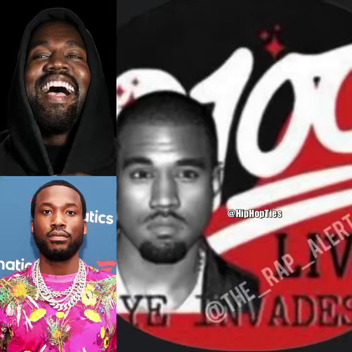 Hip Hop Ties on Twitter: "Kanye West started uncontrollably laughing at the thought of Meek Mill ...