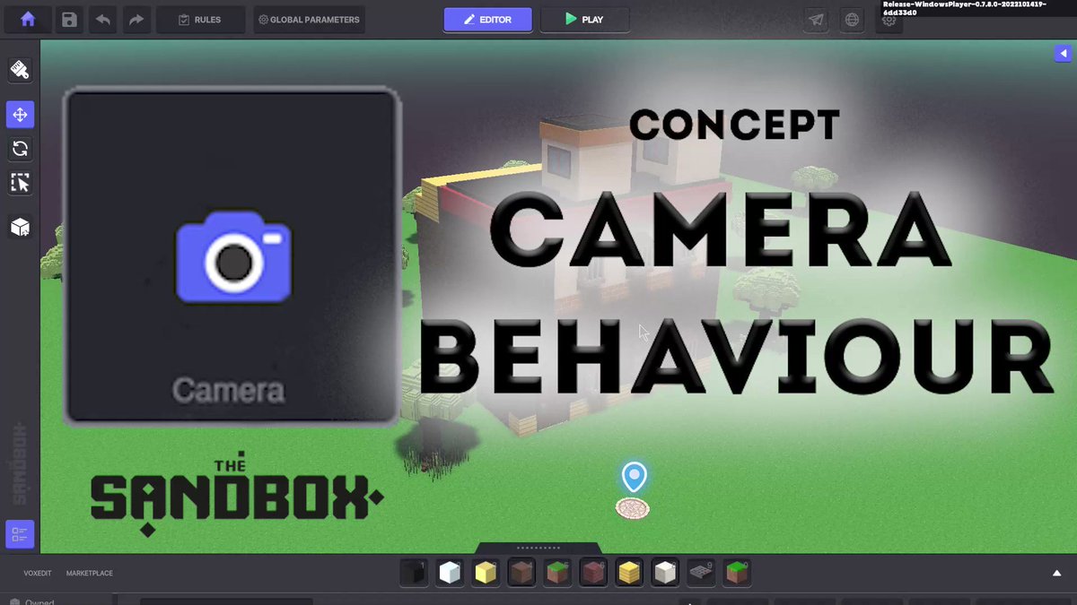 Sandbricks Studios on Twitter: "CAMERA BEHAVIOUR A concept design idea where the Camera Settings ...