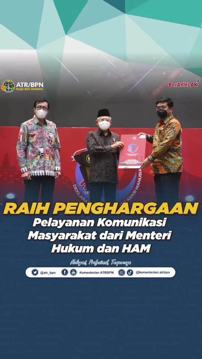 Kementerian ATR/BPN on Twitter: Kementerian ATR/BPN on Twitter: