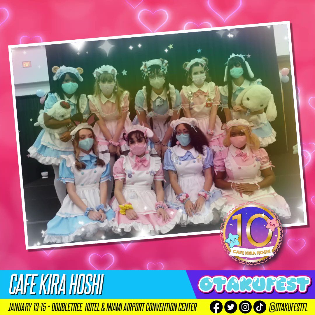 OtakuFest | オタク祭り on Twitter: "Cafe Kira Hoshi is coming to @OtakuFestfl January 13-15 in Miami ...