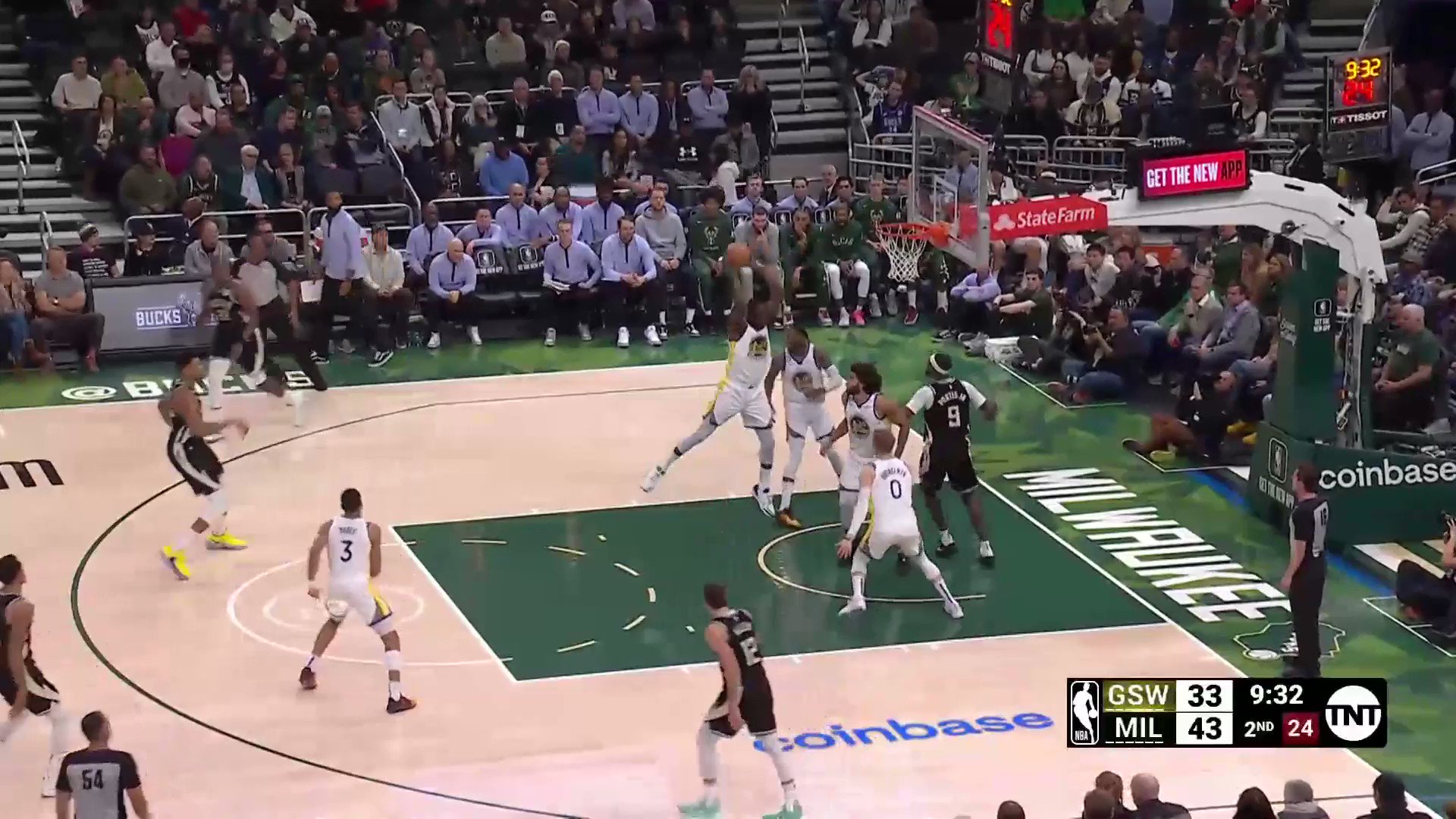 NBA on Twitter: "No shot is safe when Giannis is around 🚫 The @Bucks lead in Q2 on TNT https://t ...