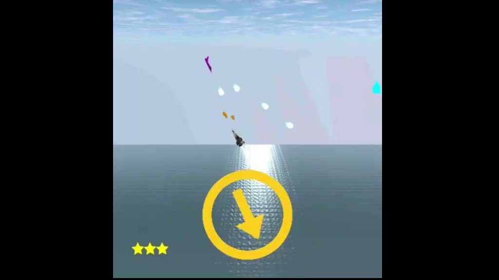 NamCreations＠Unityゲームクリエイター（GameCreator） on Twitter: "Androidゲーム ジェットシューター 大空を縦横無尽に飛び回り、ヒット＆アウェイ ...
