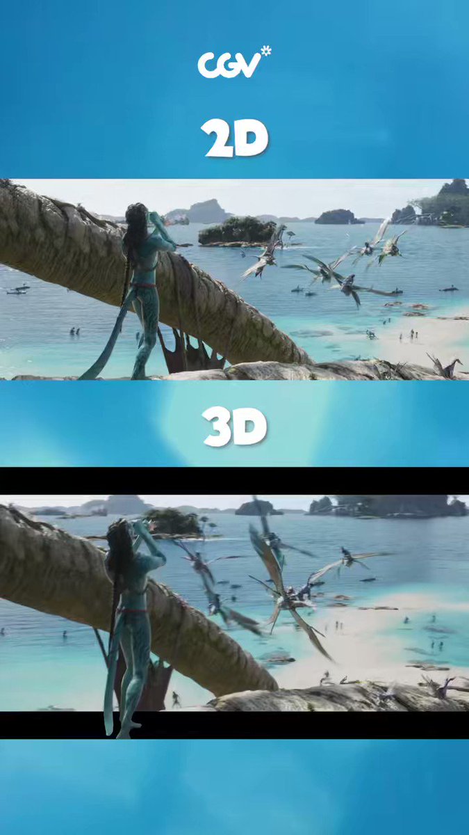 CGV Cinemas on Twitter: "Kamu nonton #AvatarTheWayOfTheWater di 2D apa 3D nih?"