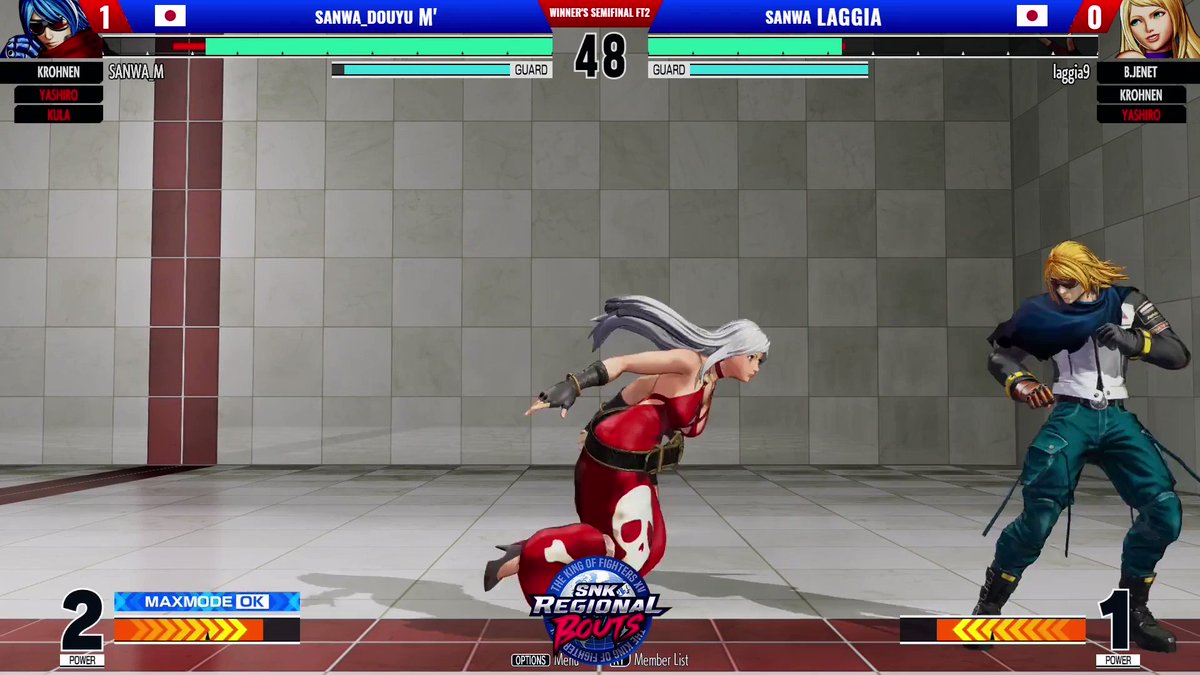 SNK GLOBAL on Twitter: "RT @tenomedia: B. Jenet putting on a CLINIC as she OCVs for the win 💃 Ft ...