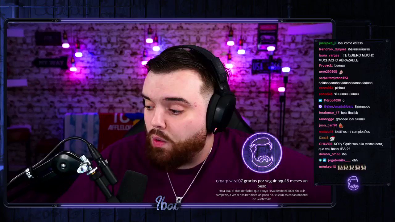 Omar Pivaral on Twitter: "@IbaiLlanos Gracias a ti Ibai 💙⭐️⭐️ https://t.co/ZmyCOqE6wM" / Twitter