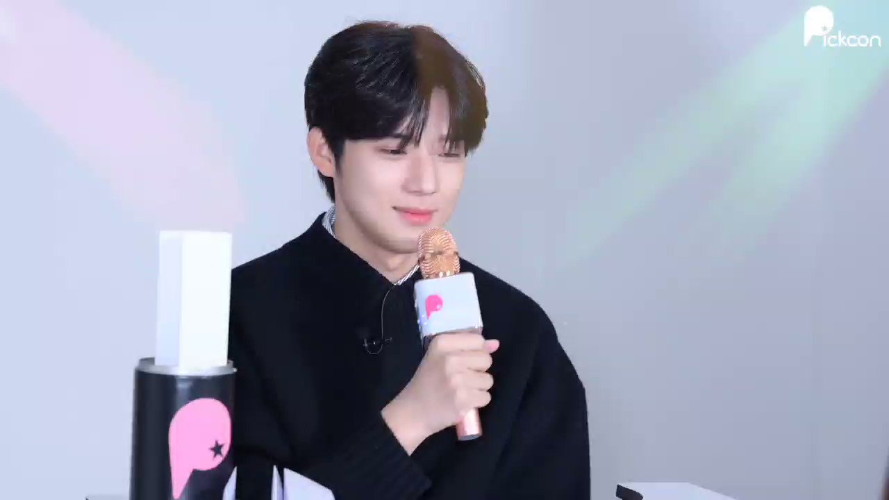 chacha (･ัε･ั ) on Twitter: "#MoonSangmin interview with Pickcon He sang “Laundry” by Lee Juck ...