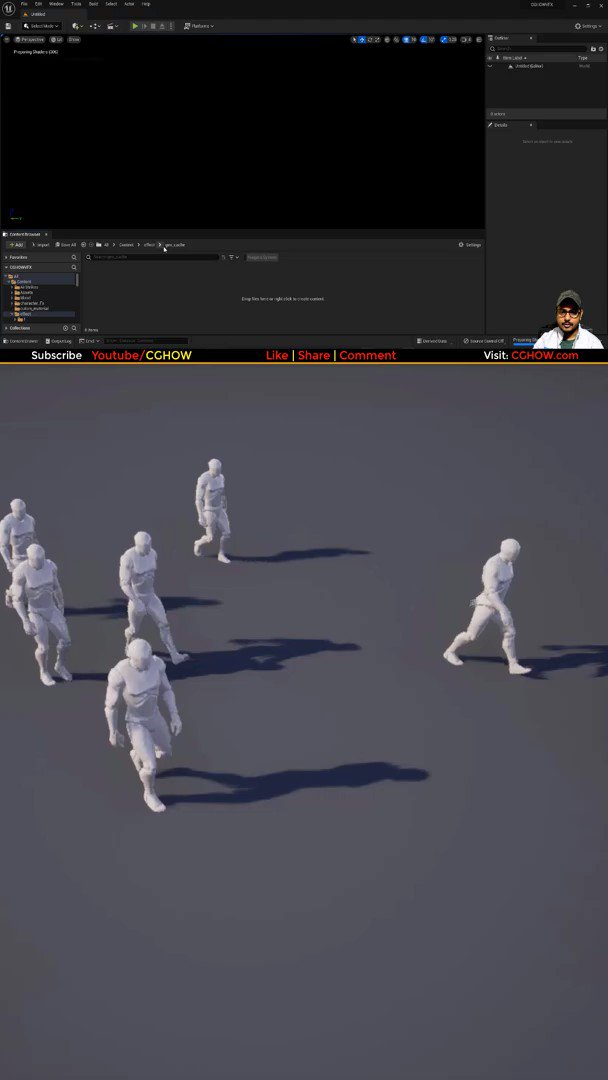 Geometry Cache Renderer in UE5 Niagara | Alembic in UE5 Niagara | Download Files @unrealengine # ...