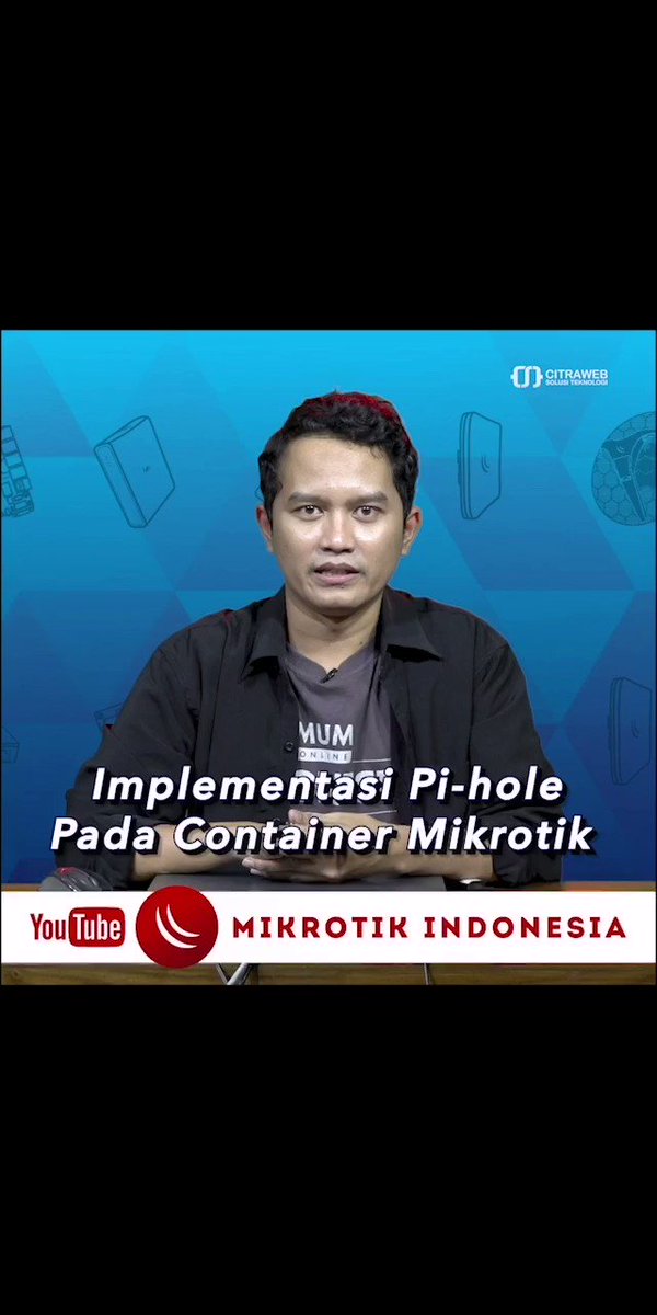 Mikrotik Indonesia on Twitter: "Saksikan penjelasan serta tutorial tentang Implementasi Pi-Hole ...