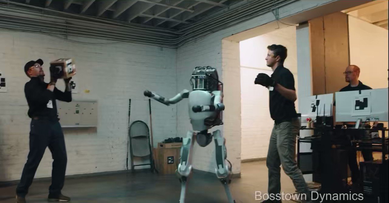 Tech Hub In A Nutshell On Twitter ‘boston Dynamics Robot Fights Back Robot Fight