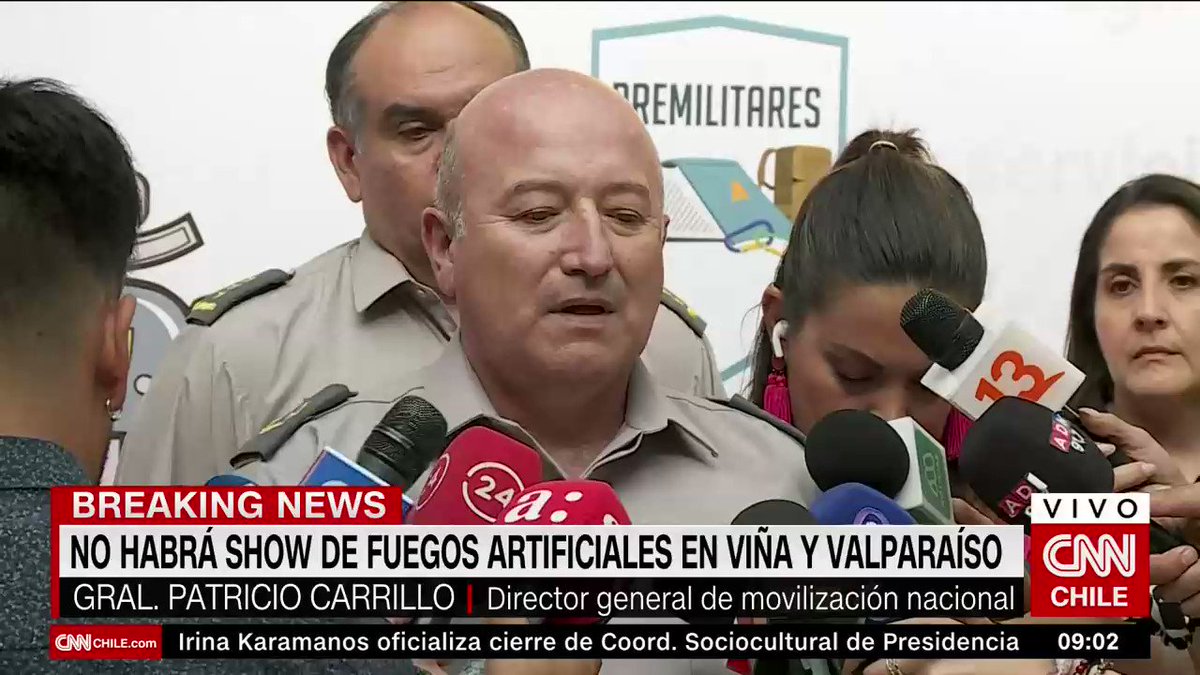 CNN Chile on Twitter: "🔴 AHORA | Patricio Carrillo, director de la DGMN, por cancelación de Año ...