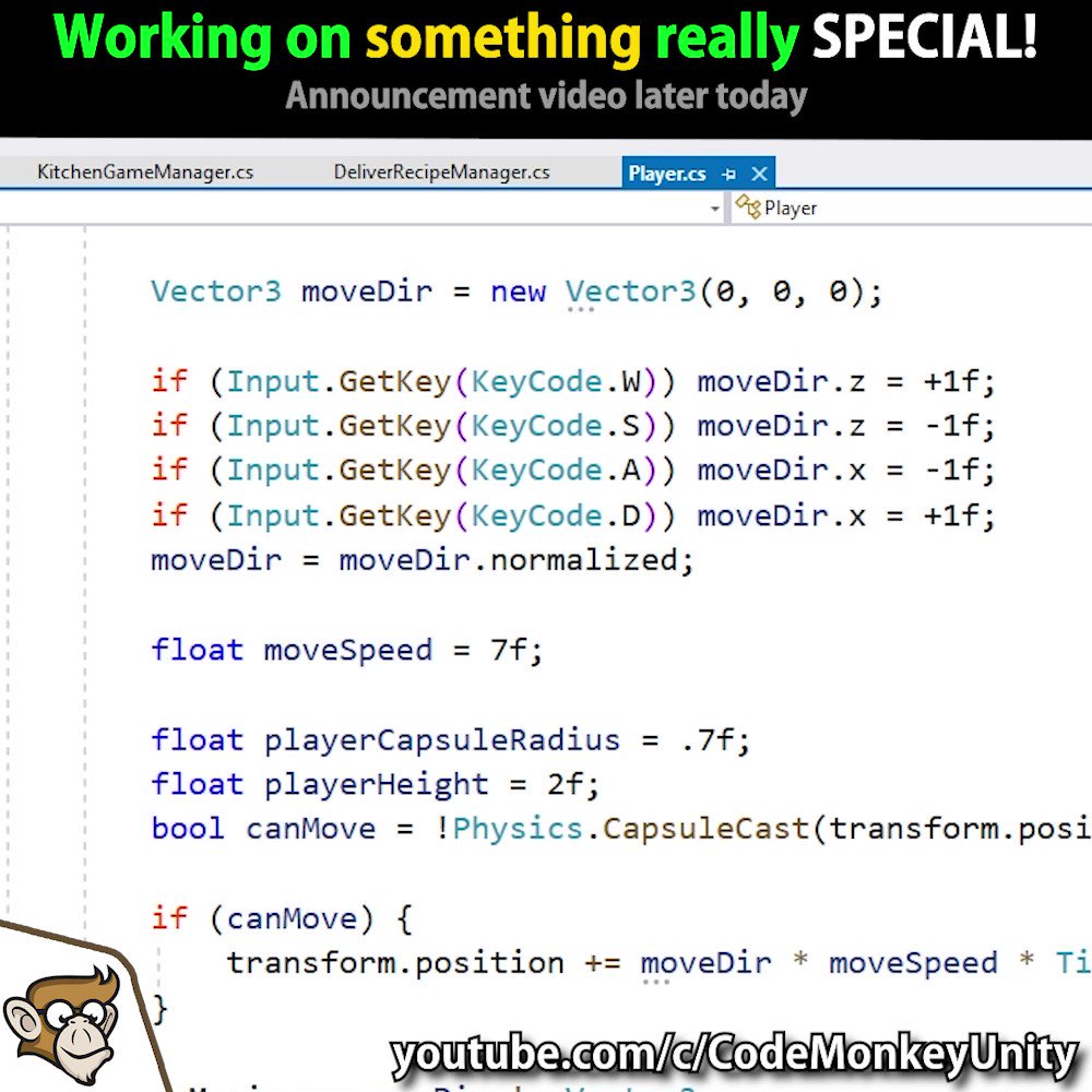 Code Monkey (@UnityCodeMonkey) / Twitter
