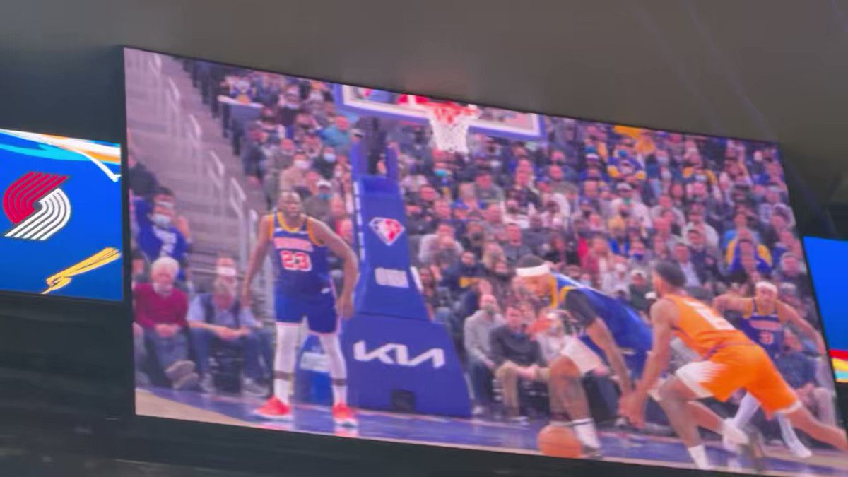 ドレキチ on Twitter: "RT @JDumasReports: The Warriors full tribute to GPII along with Draymond Green ...