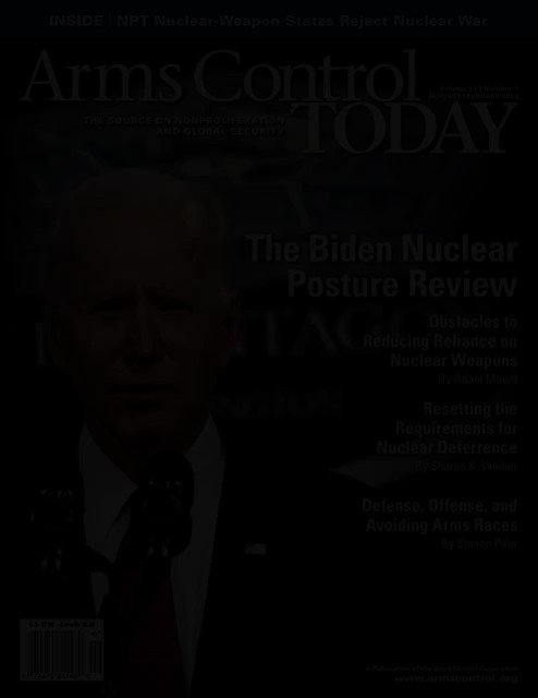 Arms Control Assoc on Twitter: "Get your 2023 subscription to Arms ...