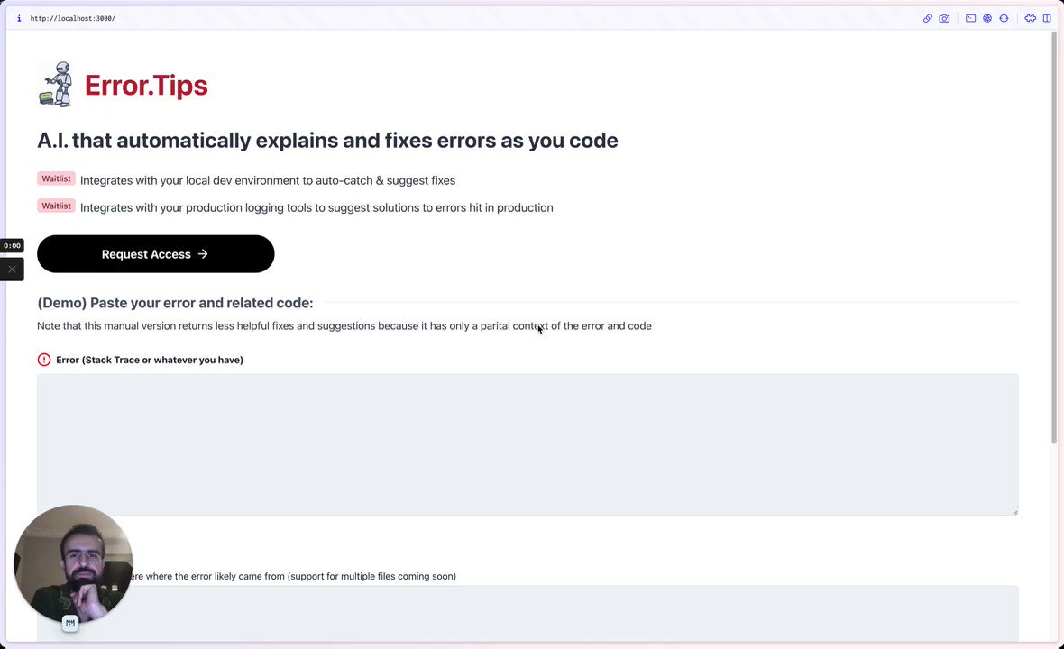 Matt Schlicht on Twitter: "🔹 http://error.tips from @NicolaeRusan Auto detect errors in your ...