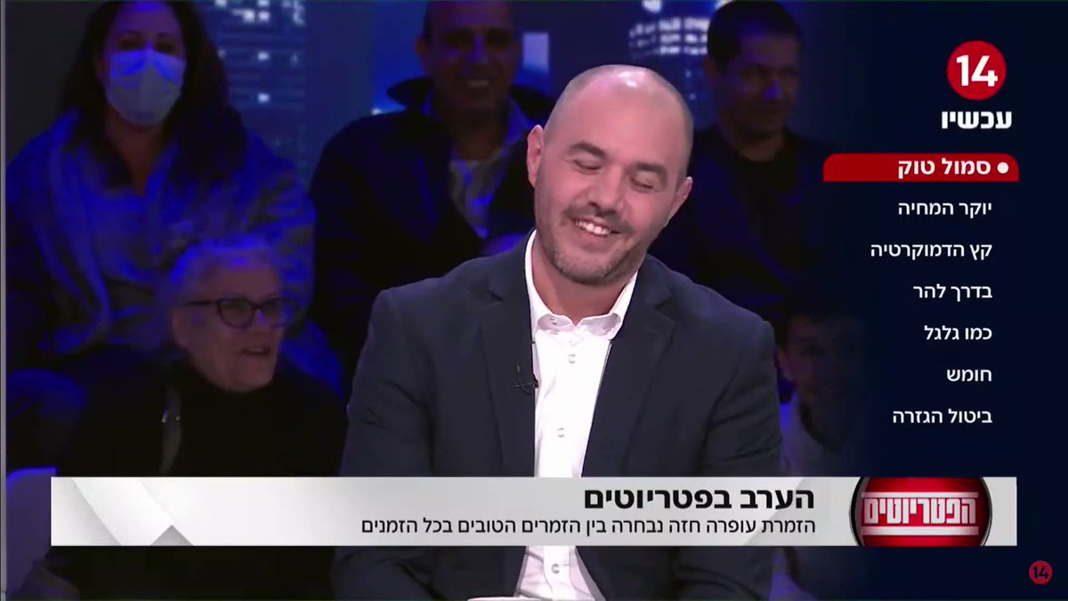 דוד לבלר On Twitter לכבוד האולפן החדש של Patriotim14 סיכום מחיאות