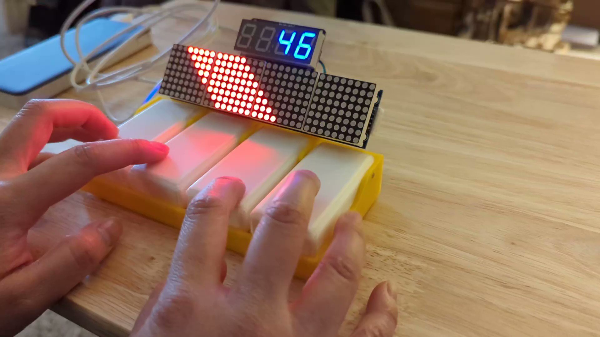 Arduino On Twitter This 3d Printed Arduino Micro Powered Project Shrinks The Grand Piano Keys