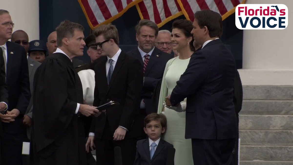 Floridas Voice On Twitter Breaking Ron Desantis Has Been Sworn In