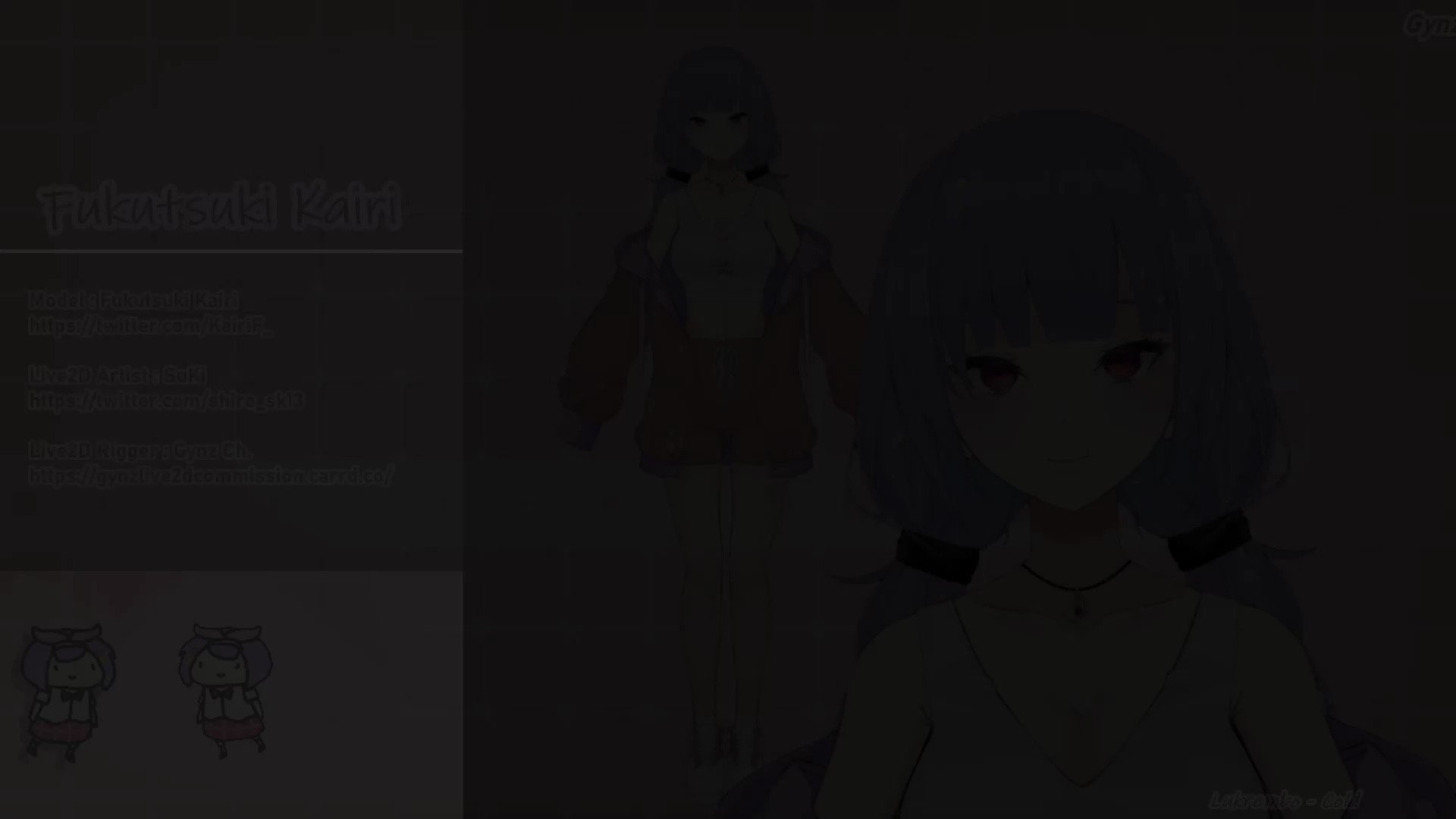 Gynz | Live2D Rig Commission on Twitter: "Showcase Live2d via @VTubeStudio Commision : https://t ...