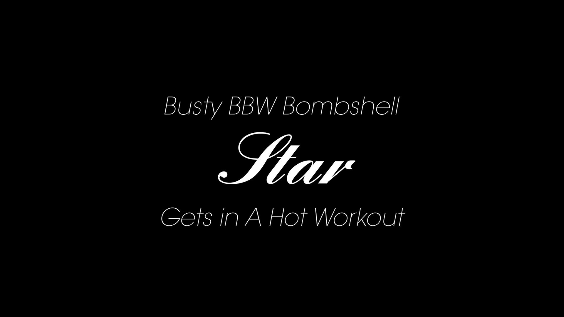 Aunt Judys On Twitter π Busty Bbw Stars Hot Workout π Busty Blonde