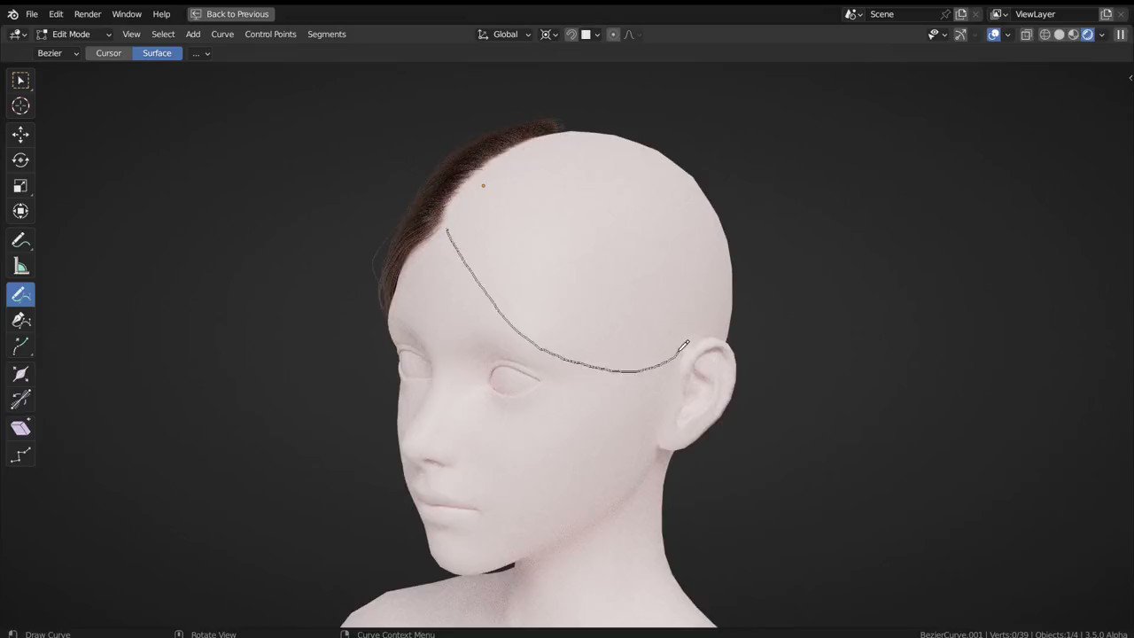 80 LEVEL on Twitter: ".@xeofrios showcased a neat custom-made hair creation system set up in ...