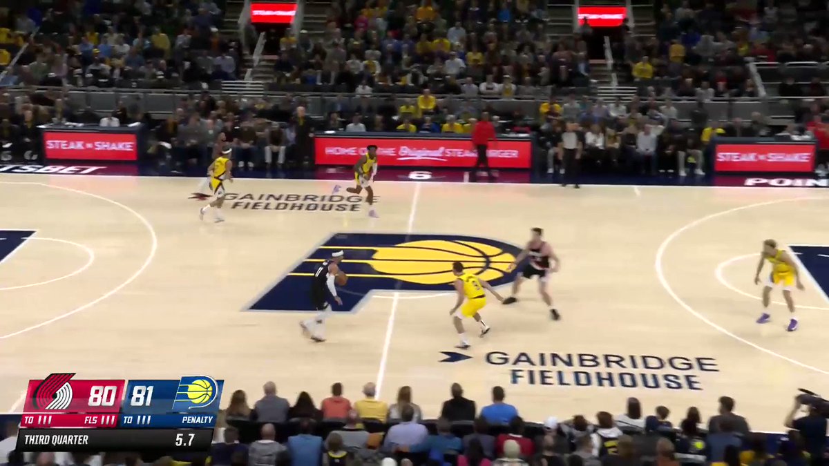 NBA on Twitter: "JOSH HART. EMPHATIC. 😤 Portland heads into Q4 up 82-81. 📲 http://app.link.nba ...