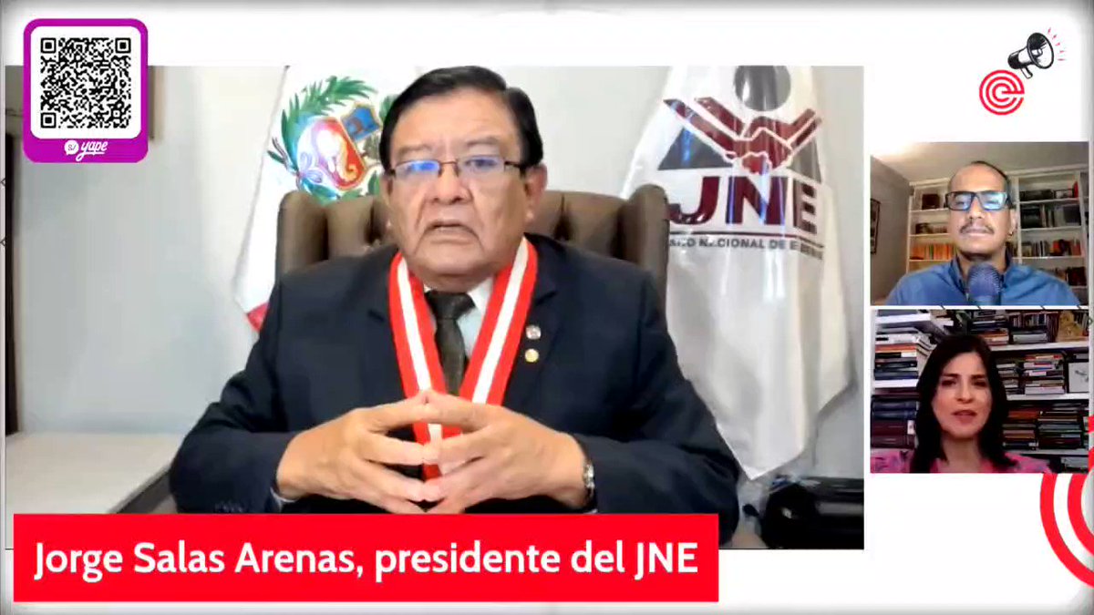 Jne Perú On Twitter El Presidente Del Jne Jorge Luis Salas Arenas