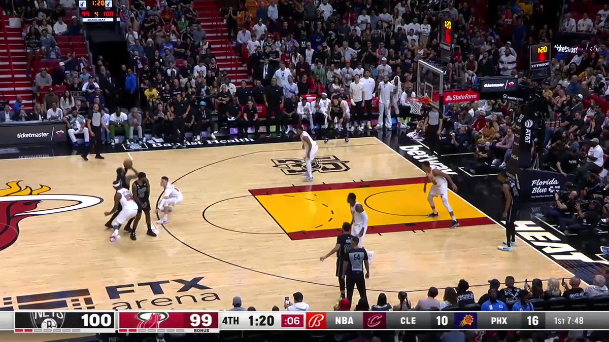 NBA on Twitter: "VICTOR OLADIPO FINDS JIMMY BUTLER FOR THE LEAD MIAMI UP 101-100 WITH 1:07 LEFT ...