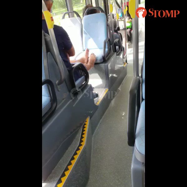 Stomp Singapore on Twitter: "Stomper Anonymous: "Taken on bus 31 to Bedok on Jan 5. This man ...