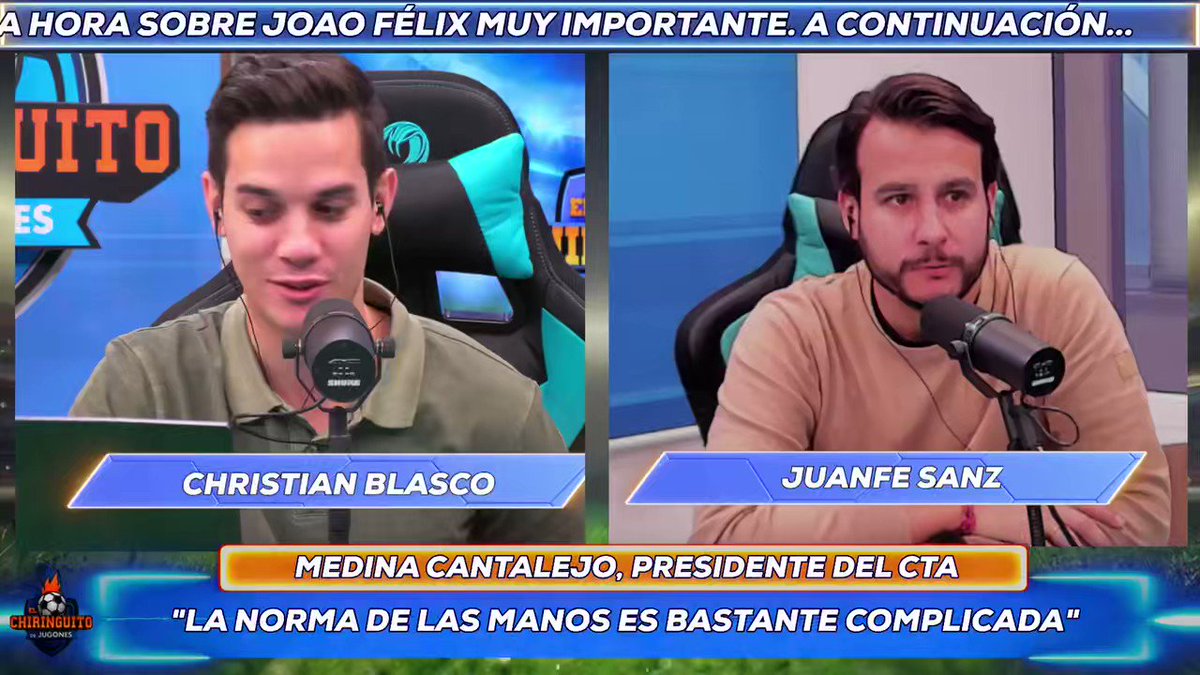 El Chiringuito TV on Twitter: "👽'Marcianos' y una llamada pendiente entre @JuanfeSanzPerez y ...
