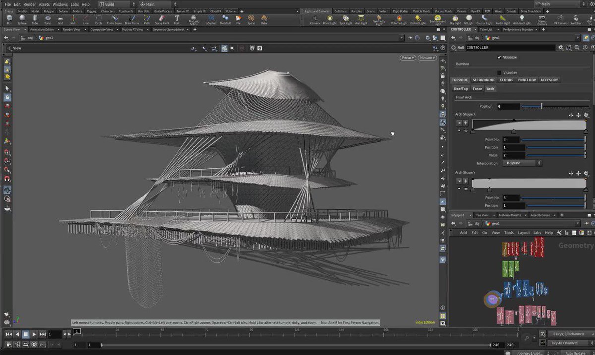 80 LEVEL on Twitter: "Have a look at this procedurally-modeled tribal house created by ...