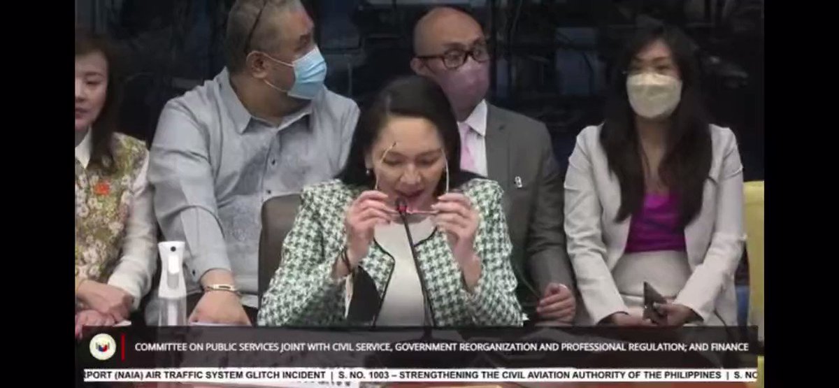 ABS-CBN News on Twitter: "Sen. Risa Hontiveros: Ang sabi ng CAAP, ang meron sila ay ...