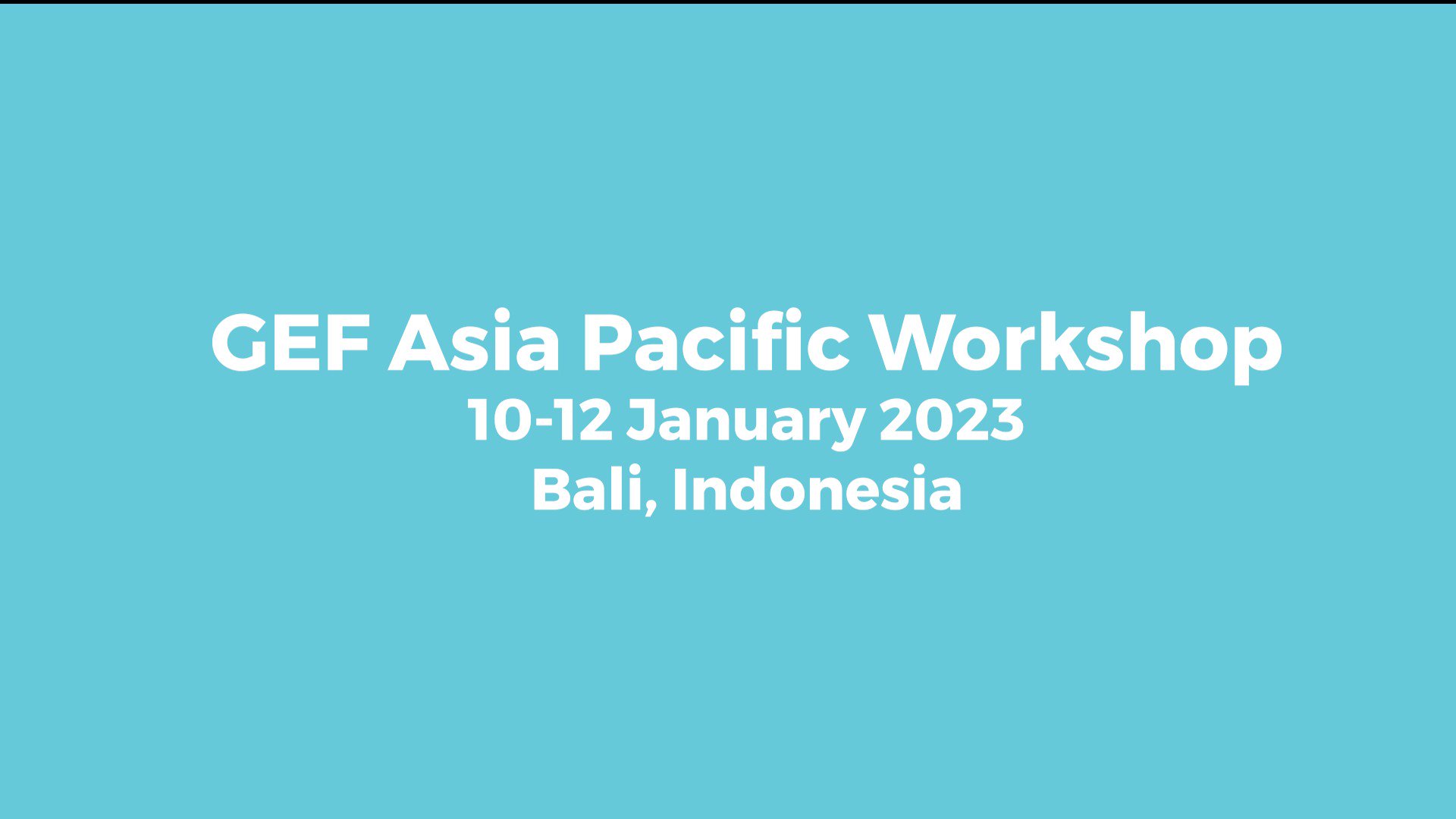 Global Environment Facility (GEF) (@theGEF) / Twitter