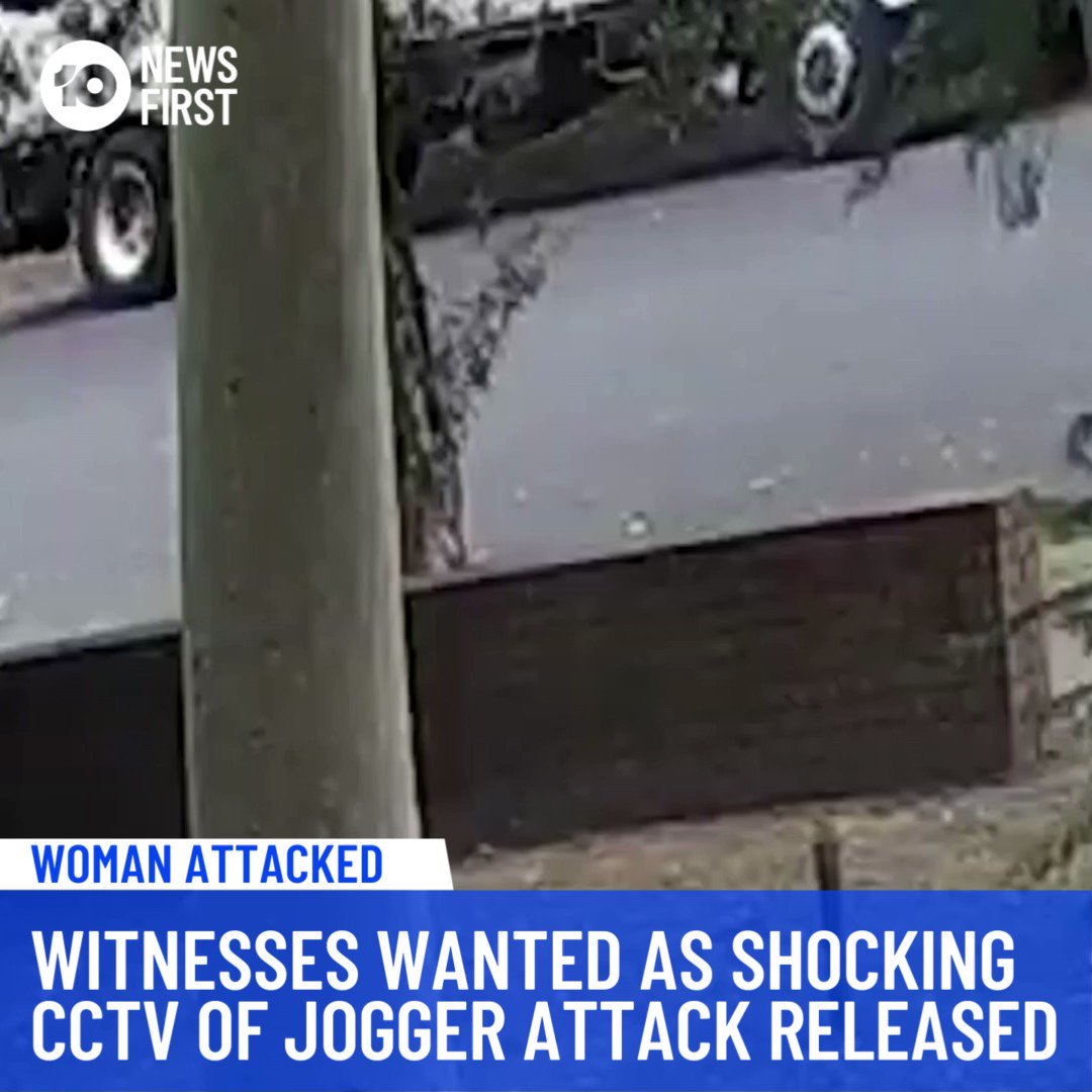 10 News First Sydney on Twitter: "Harrowing CCTV of a female jogger being grabbed from behind ...