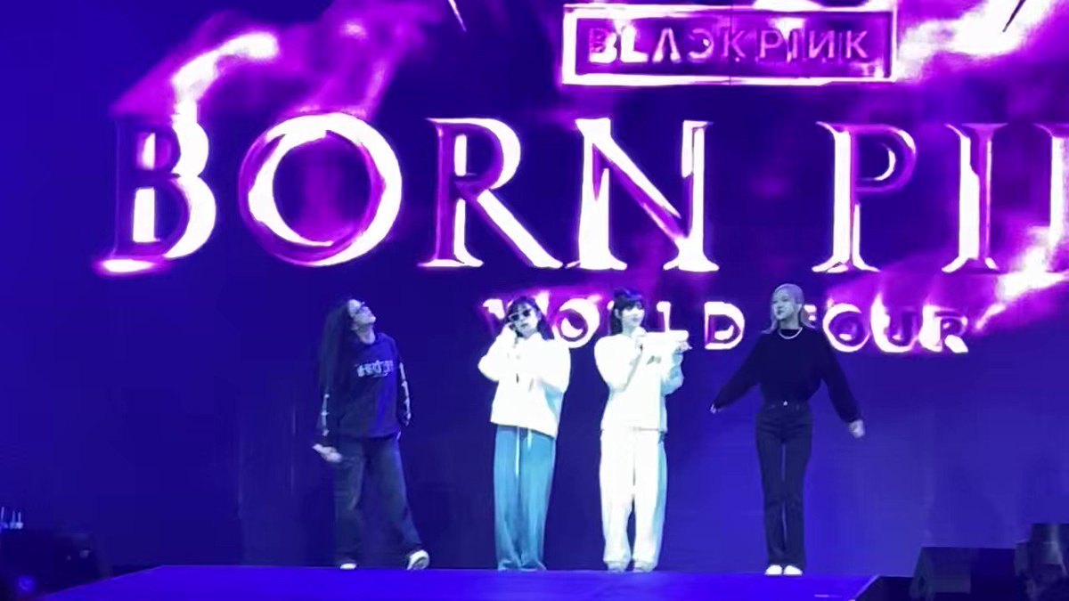 BLΛCKPIИK GLOBAL FANBASE on Twitter: ".@BLACKPINK [BORN PINK] WORLD TOUR Soundcheck | Hong Kong ...