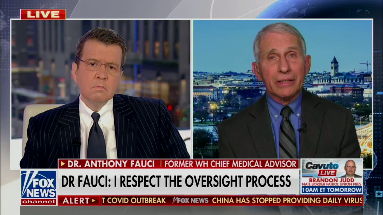 Aaron Rupar on Twitter: "Dr Fauci on Fox News on the "Fauci Files" and Elon Musk: "I have no ...