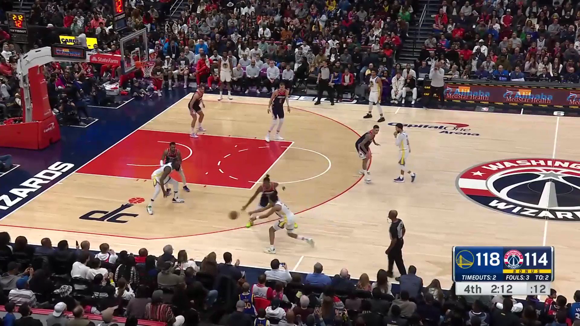 NBA on Twitter: "39 PTS FOR STEPH 🎯 WARRIORS LEAD 123-114 WITH 1:29 LEFT WATCH: https://t.co ...